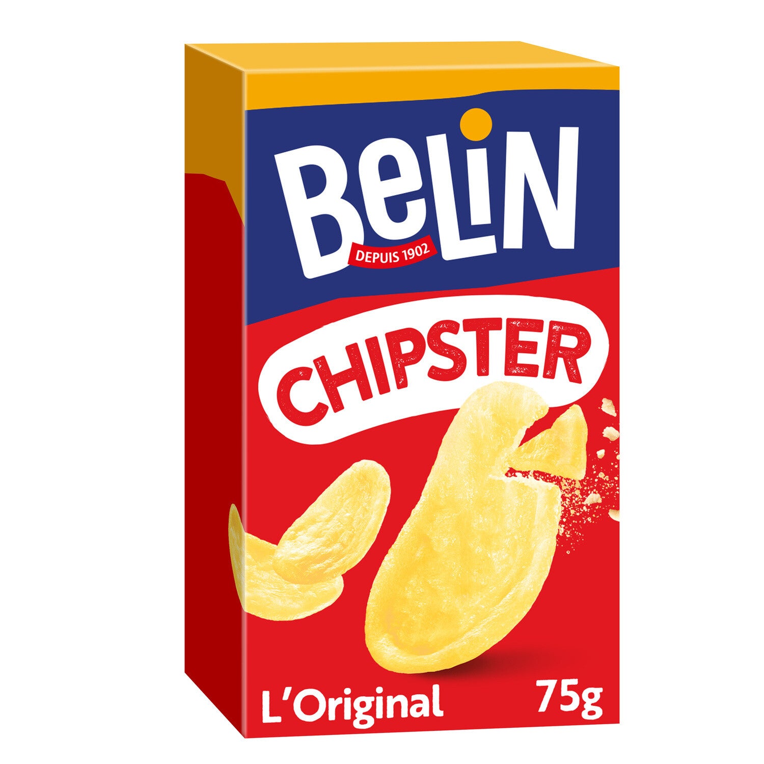 Biscuits apéritifs L'Original Chipster BELIN 85 g – épicerie les 3 gourmets
