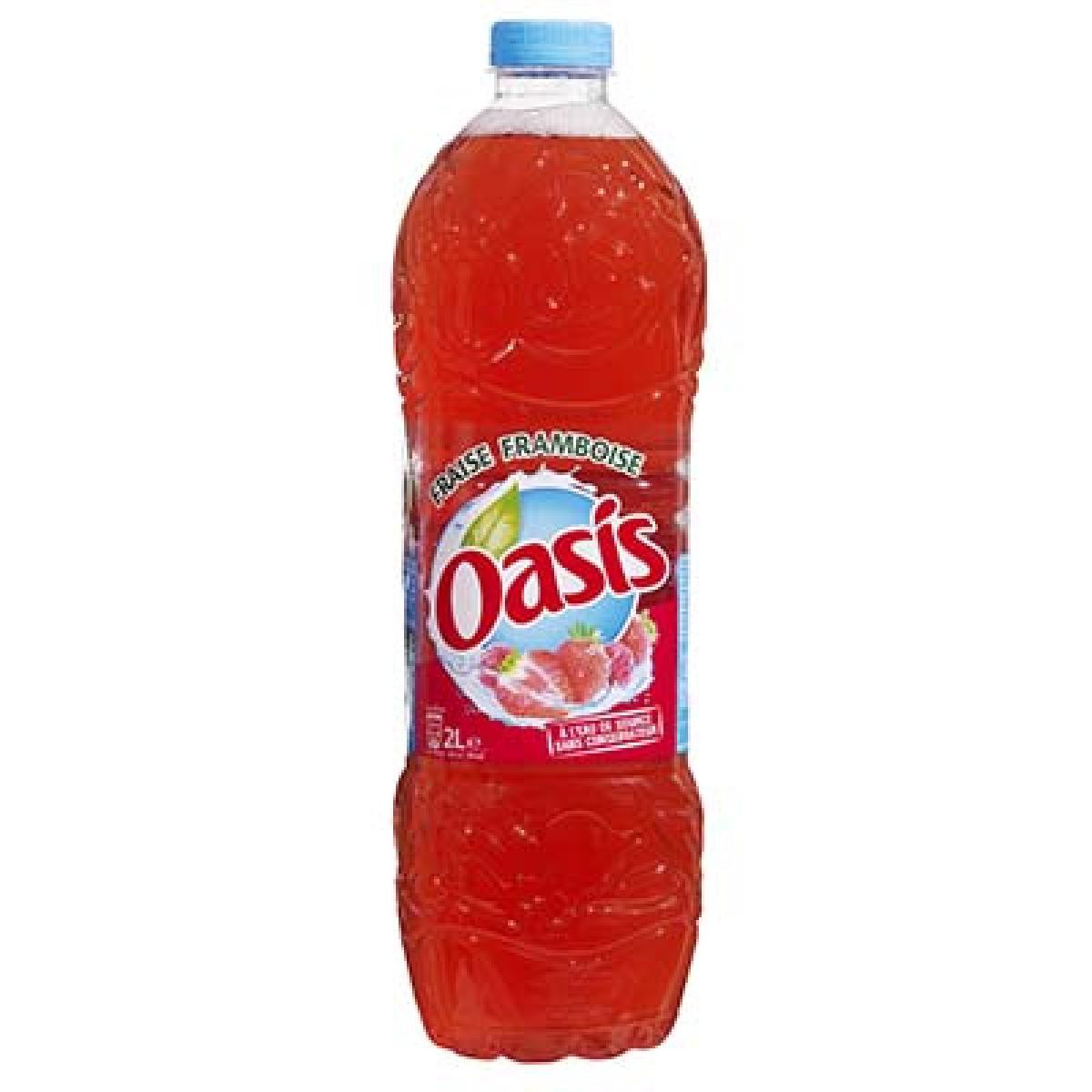 OASIS FRAISE FRAMBOISE 2L – épicerie les 3 gourmets