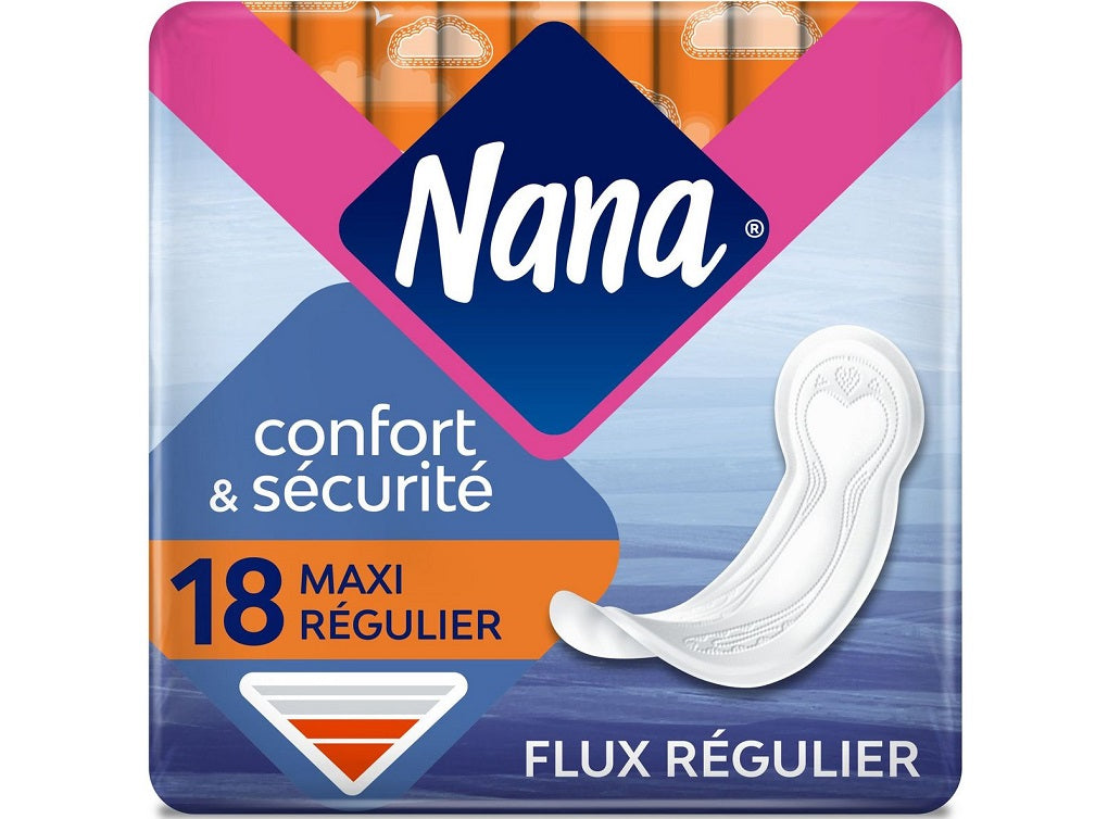 Nana Maxi Régulier 18pièces – épicerie les 3 gourmets
