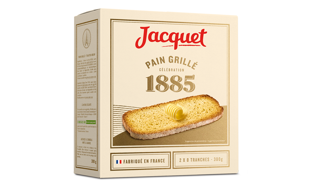 JACQUET 1885 PAIN GRILLE 300 G – épicerie les 3 gourmets