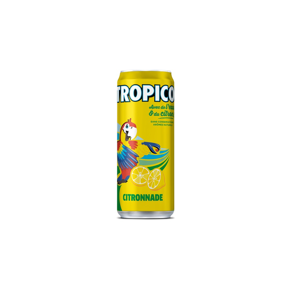 tropico citronnade 33cl – épicerie les 3 gourmets